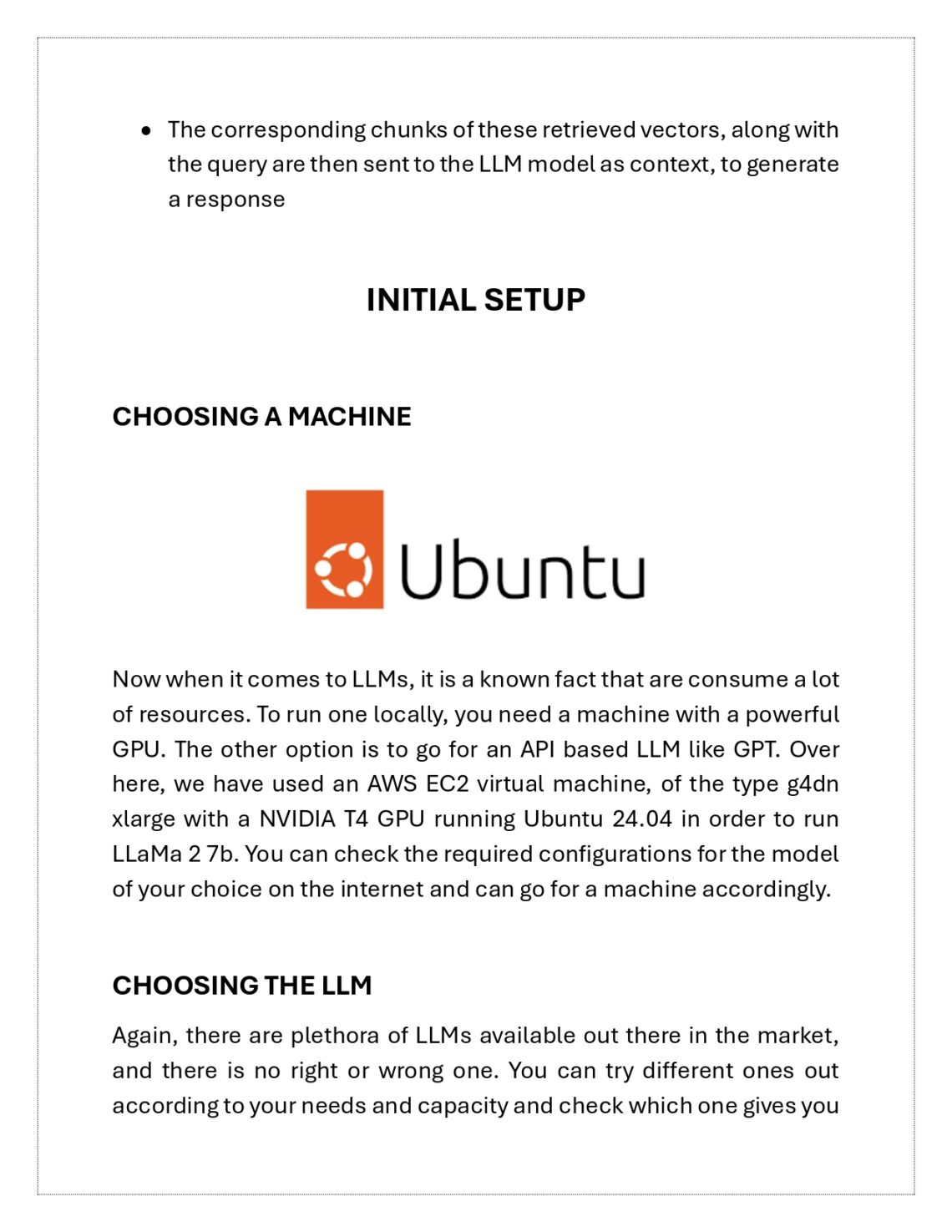 BUILDING A CUSTOM AI CHATBOT FOR YOUR BUSINESS USE CASE – Sundeus AI